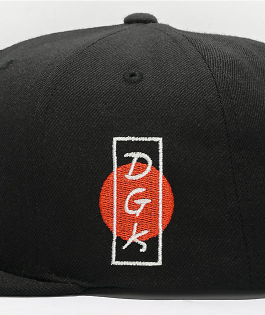 DGK Break Black Snapback Hat | Zumiez