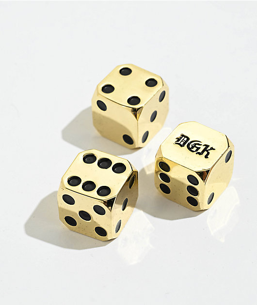 DGK Cee-Lo Gold Dice Set | Zumiez