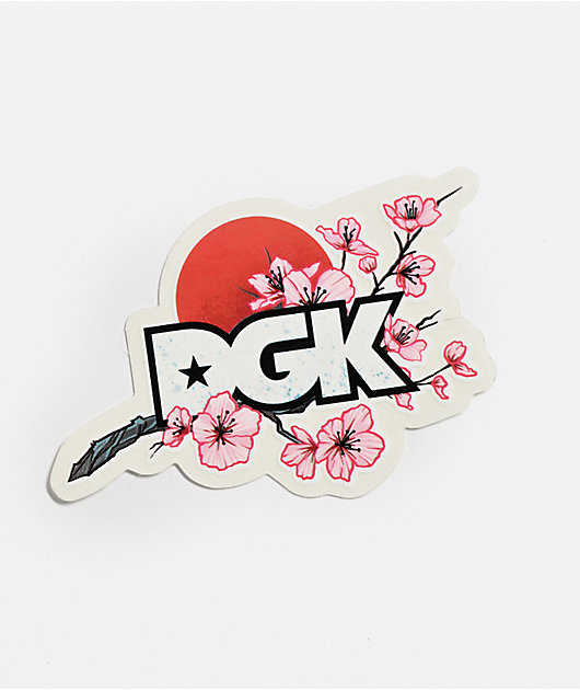 DGK Cherry Blossom Sticker | Zumiez