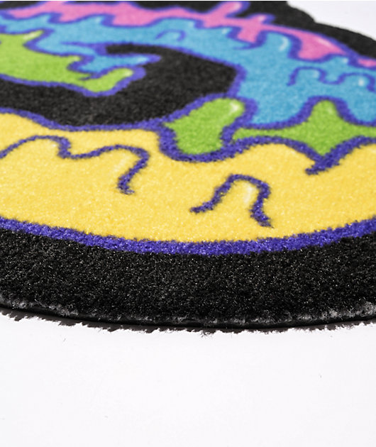 DGK Drippy Logo Black Rug | Zumiez