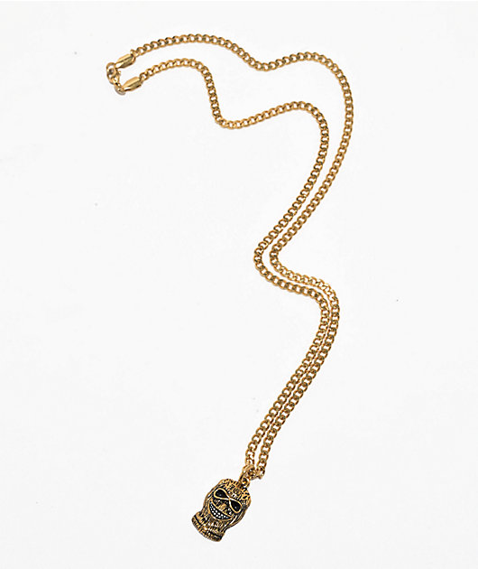 DGK Goon 22" Gold Cuban Link Necklace | Zumiez