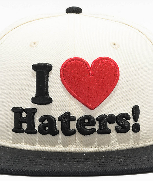 DGK I Love Haters Sand & Black Snapback Hat | Zumiez