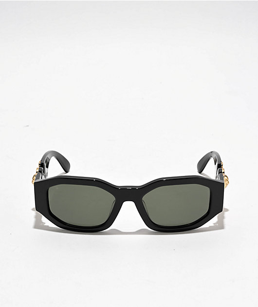DGK Immortal Black & Gold Sunglasses | Zumiez