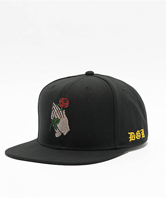 DGK Mercy Black Snapback Hat | Zumiez