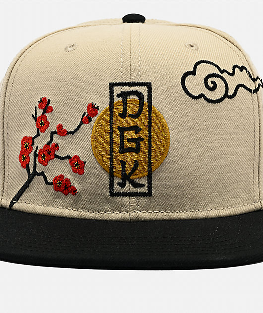 DGK Patience Natural & Black Snapback Hat | Zumiez