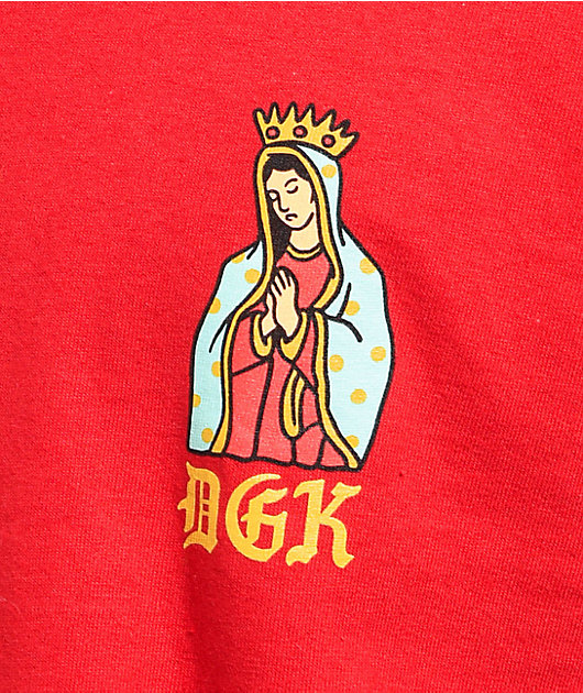 DGK Pray For Me Red T-Shirt | Zumiez