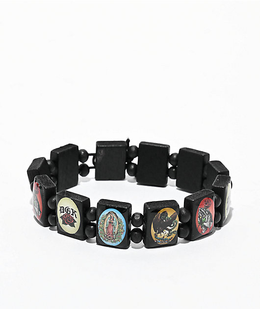 DGK Prayer Black Bracelet | Zumiez