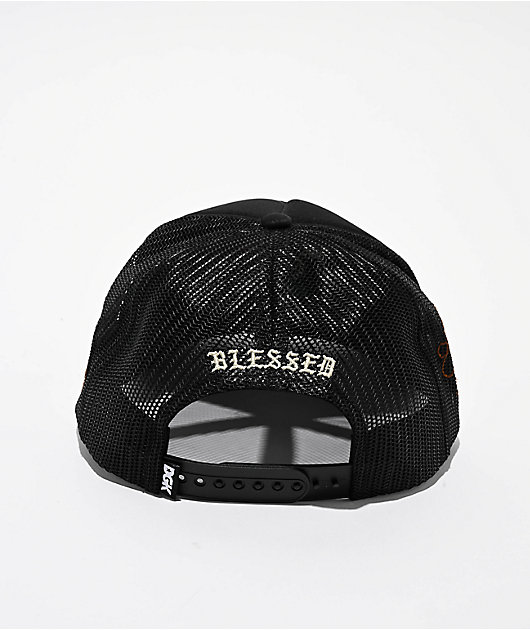 DGK Represent Black Trucker Hat | Zumiez