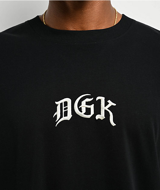 DGK Sacred Black & Natural 2fer Long Sleeve T-Shirt | Zumiez
