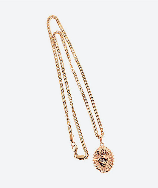 DGK Sagrado 22" Gold Chain Necklace | Zumiez