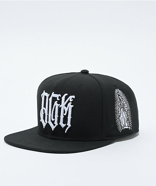 DGK Santa Maria Black Snapback Hat | Zumiez