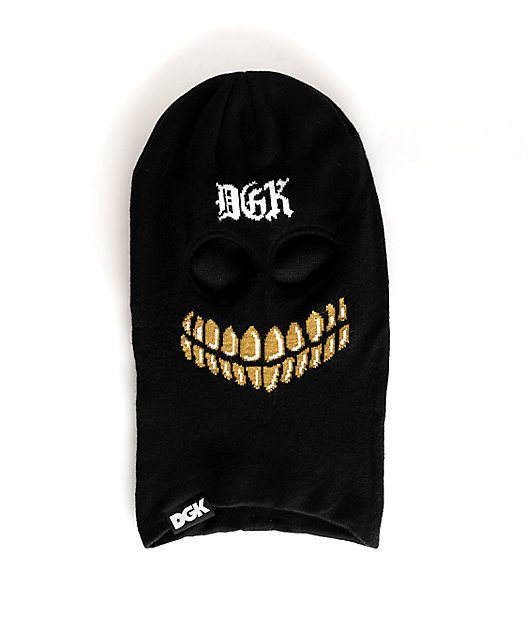 DGK Smile Black Balaclava | Zumiez