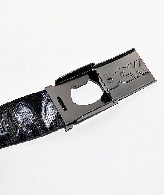 DGK Stay True Black Web Belt | Zumiez