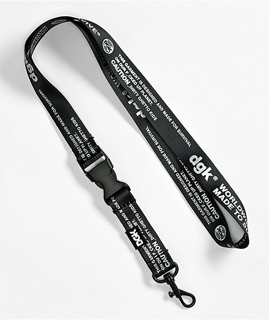 DGK Survival Black Lanyard | Zumiez