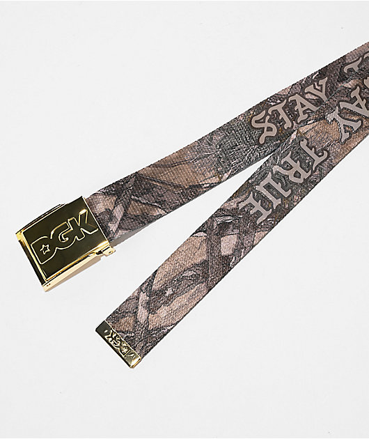 DGK Trust Scout Tree Camo Belt | Zumiez
