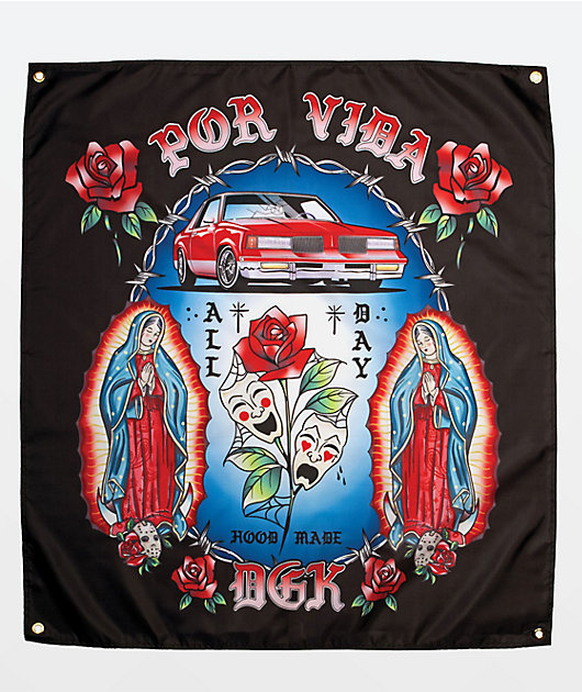 DGK Vida Loco Black Banner | Zumiez