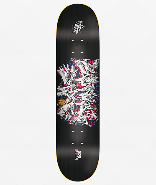 DGK x Ironlak Volts 8.5" Skateboard Deck | Zumiez