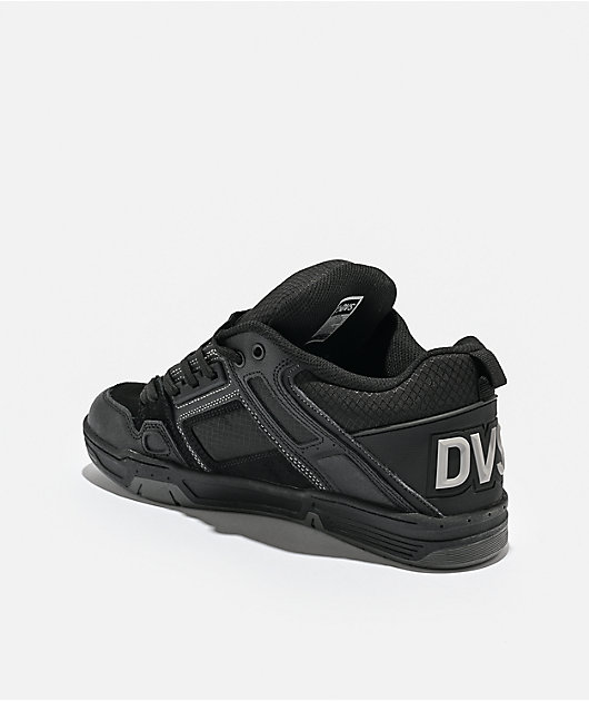 DVS Comanche Black & Charcoal Skate Shoes | Zumiez