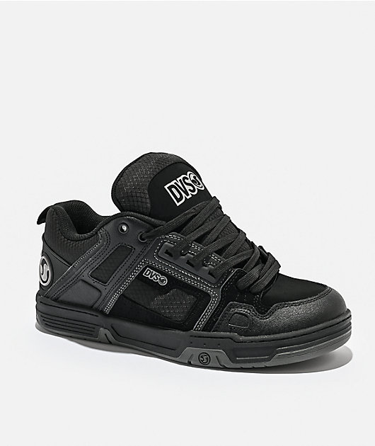 DVS Comanche Black & Charcoal Skate Shoes | Zumiez