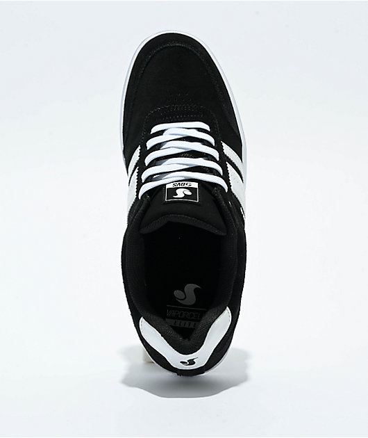 DVS Milan CS Black & White Skate Shoes | Zumiez