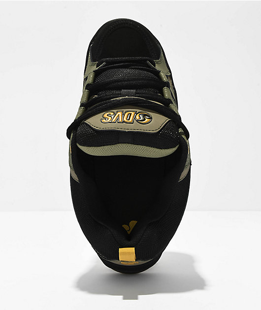 DVS Primo Black & Olive Skate Shoes | Zumiez