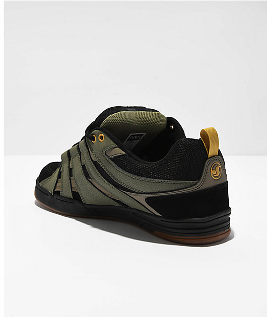 DVS Primo Black & Olive Skate Shoes | Zumiez