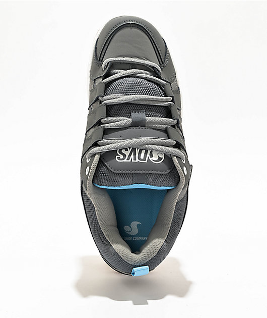DVS Primo Grey & White Skate Shoes | Zumiez