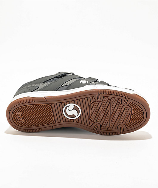 DVS Primo Grey & White Skate Shoes | Zumiez