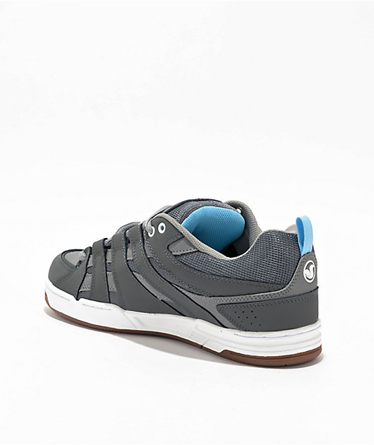 DVS Primo Grey & White Skate Shoes | Zumiez