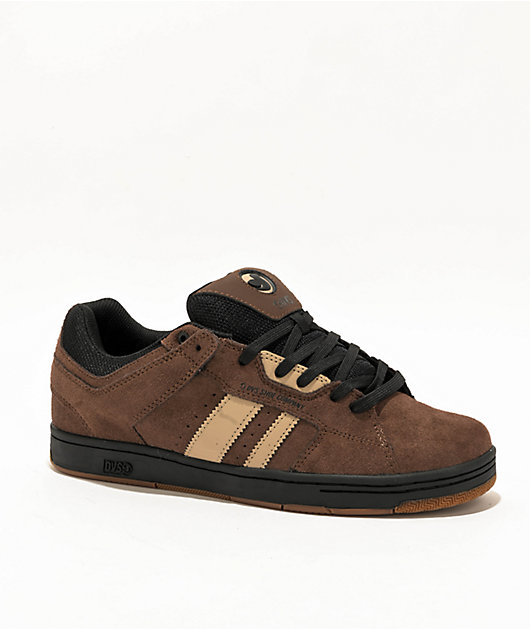 DVS Tactic Brown & Taupe Skate Shoes | Zumiez
