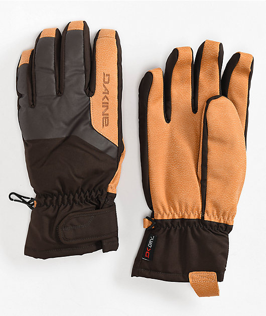 Dakine Nova Grey Shell Snowboard Gloves | Zumiez