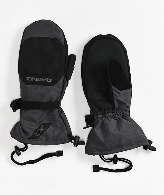 Dakine Scout Carbon Grey Snowboard Mittens | Zumiez
