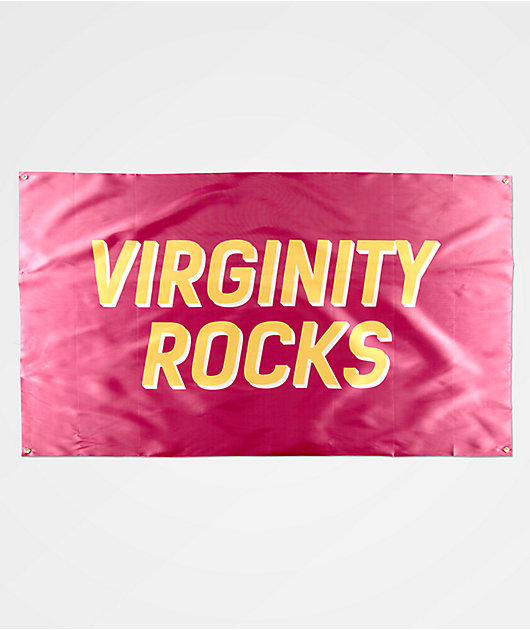 Danny Duncan Virginity Rocks Maroon Banner | Zumiez