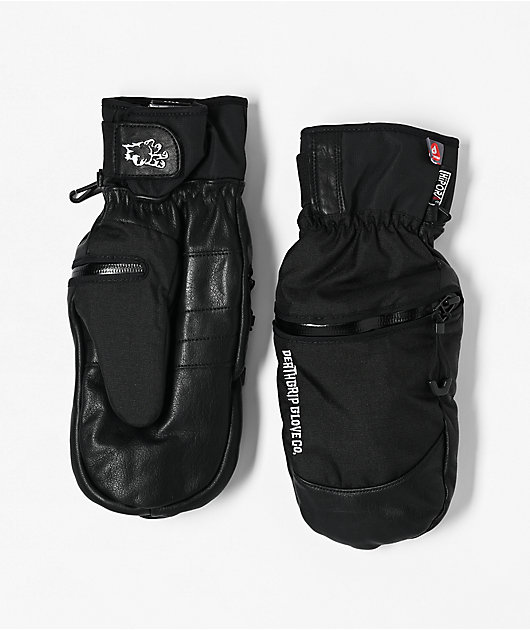 Deathgrip Werewolf Black Snowboard Mittens | Zumiez