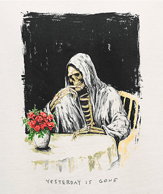 Deathwish Yesterday Is Gone Natural T-Shirt | Zumiez