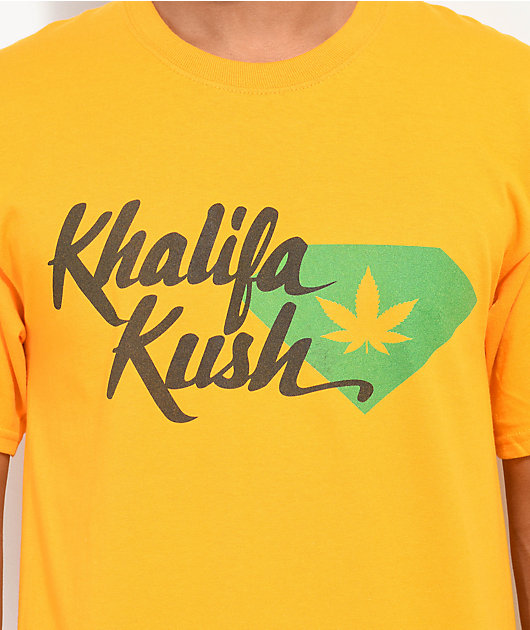 Diamond Supply Co. Khalifa Kush Gold T-Shirt | Zumiez