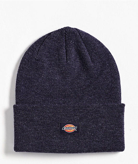 Dickies Classic Cuffed Navy Blue Beanie | Zumiez