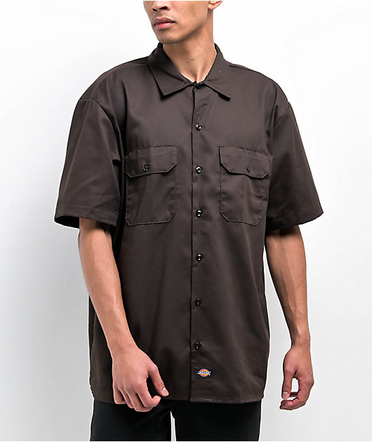 Dickies button up shirts store