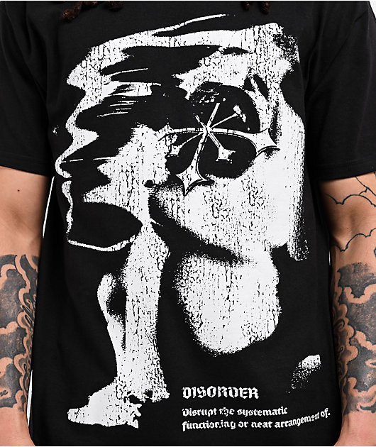 Disorder Scream Black T-Shirt | Zumiez