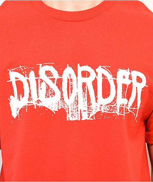 Disorder Spray Red T-Shirt | Zumiez
