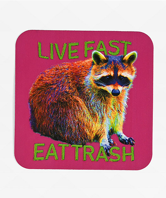 Dogecore Live Fast Sticker | Zumiez