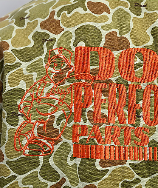Donut Performance Camo Mechanic Jacket | Zumiez