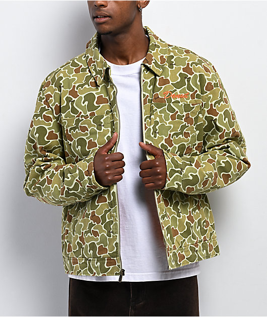 Donut Performance Camo Mechanic Jacket | Zumiez