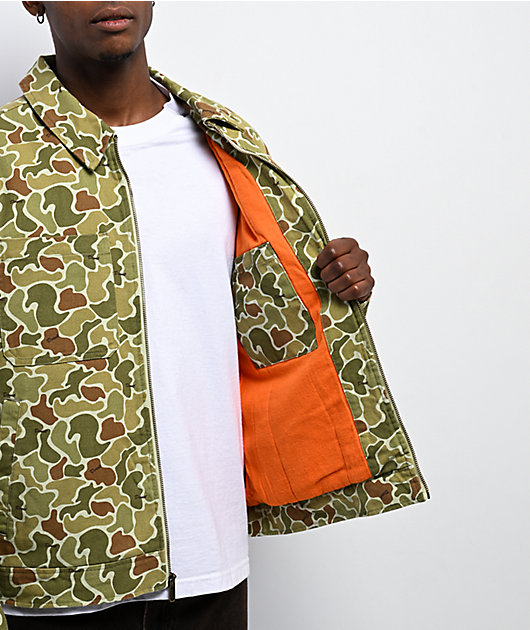 Donut Performance Camo Mechanic Jacket | Zumiez