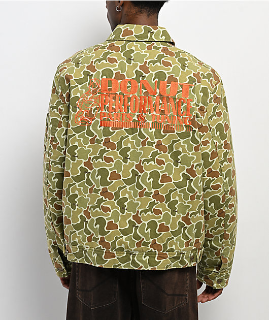 Donut Performance Camo Mechanic Jacket | Zumiez