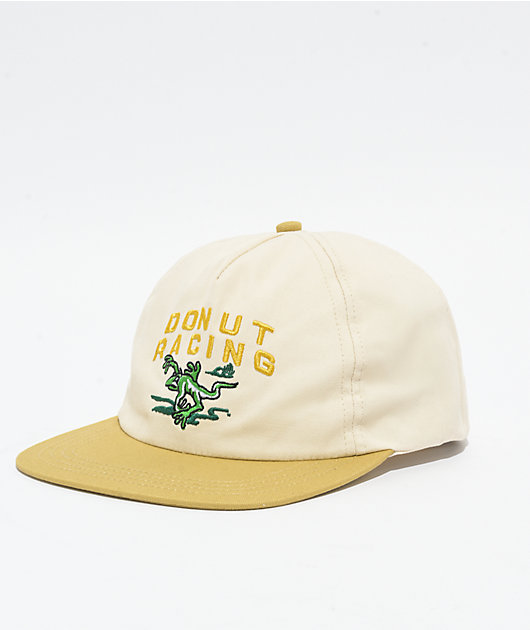Donut Racing Baja Lizard Cream & Dijon Snapback Hat | Zumiez