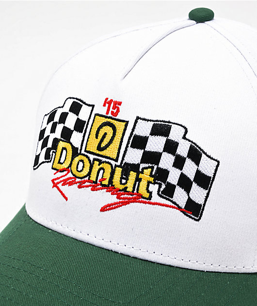 Donut Racing Checkered Flag Snapback Hat | Zumiez