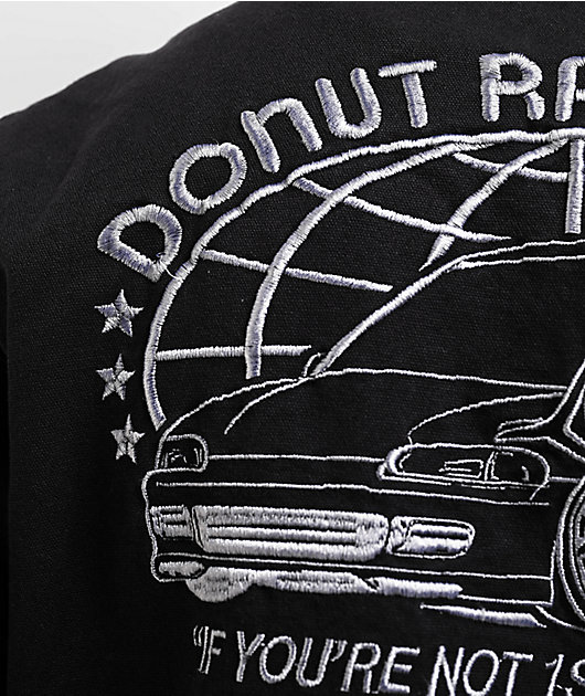 Donut Racing USA Black Canvas Jacket | Zumiez