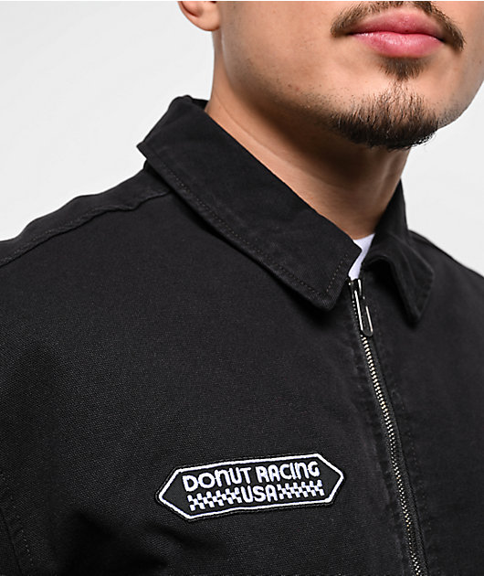 Donut Racing USA Black Canvas Jacket | Zumiez
