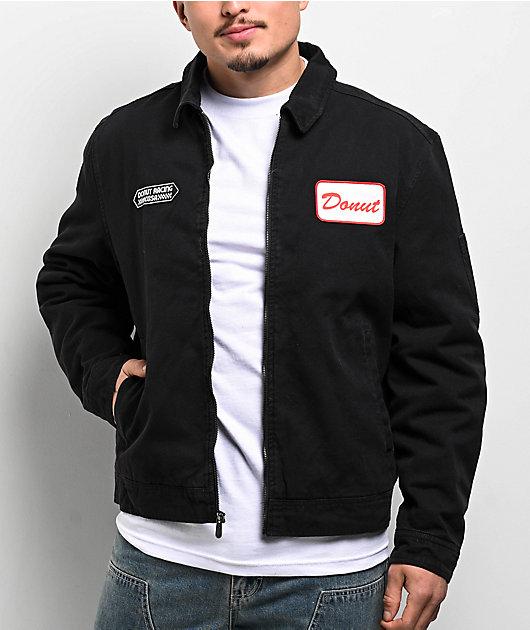 Donut Racing USA Black Canvas Jacket | Zumiez